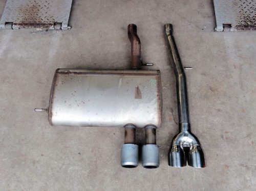 Mini Cooper S (F55) Rear Silencer Delete - Zaustworx