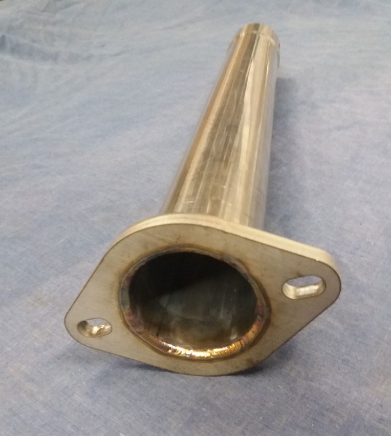 Mini Cooper S Works (R53) Resonator Delete Pipe - Zaustworx