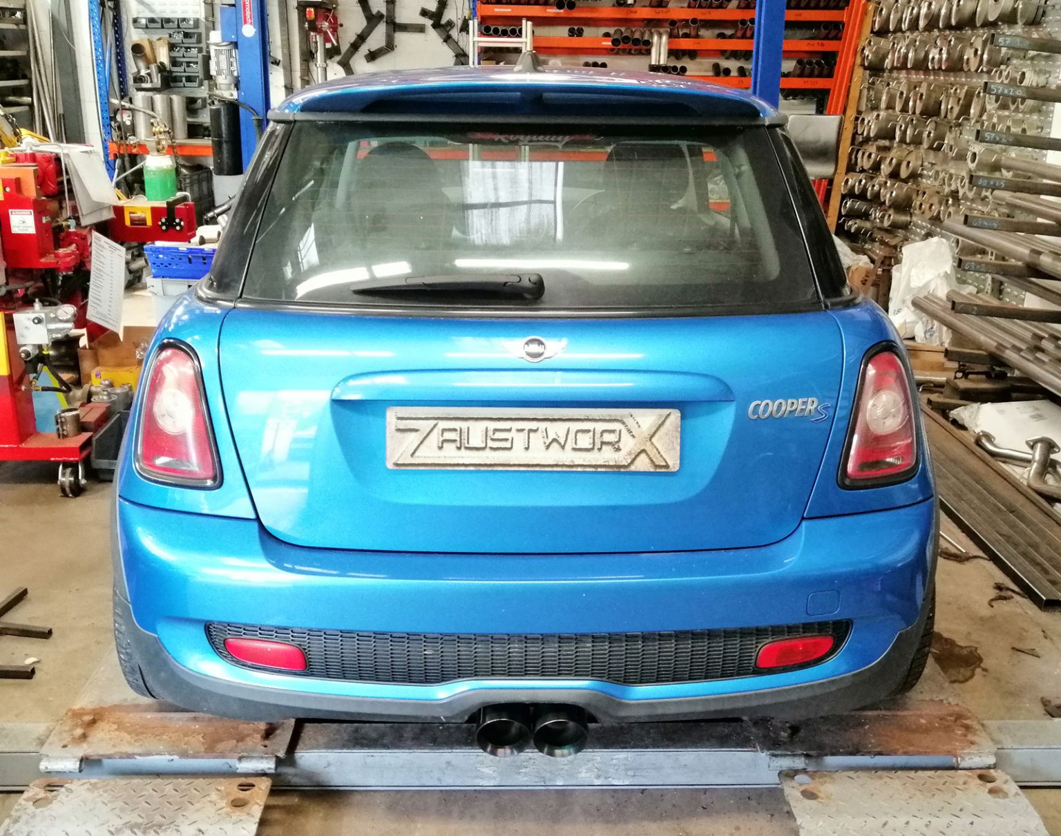 Mini Cooper S (R56) Rear Silencer Delete - Zaustworx