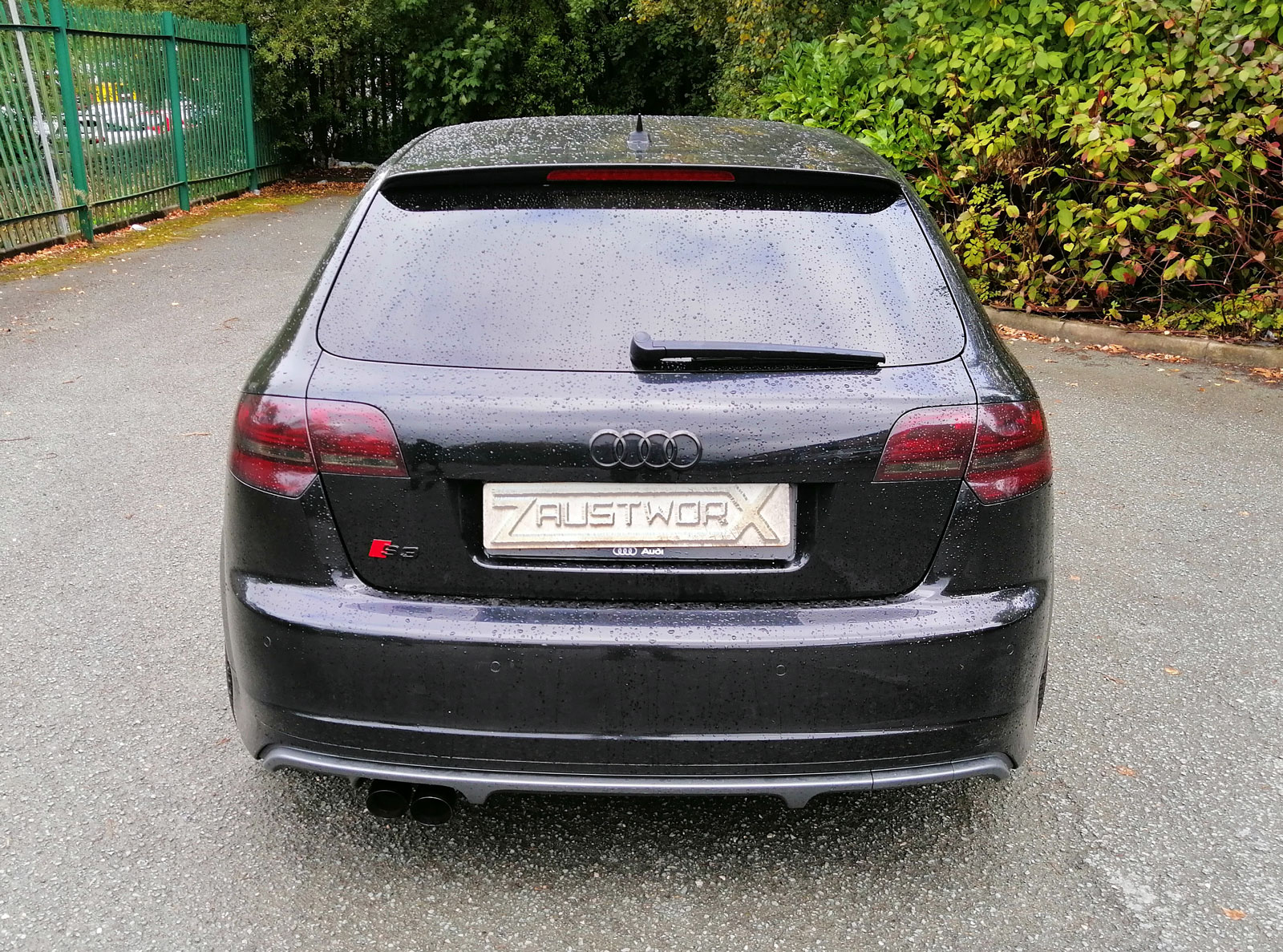 Audi S3 8P Sportback Rear Silencer Delete - Zaustworx
