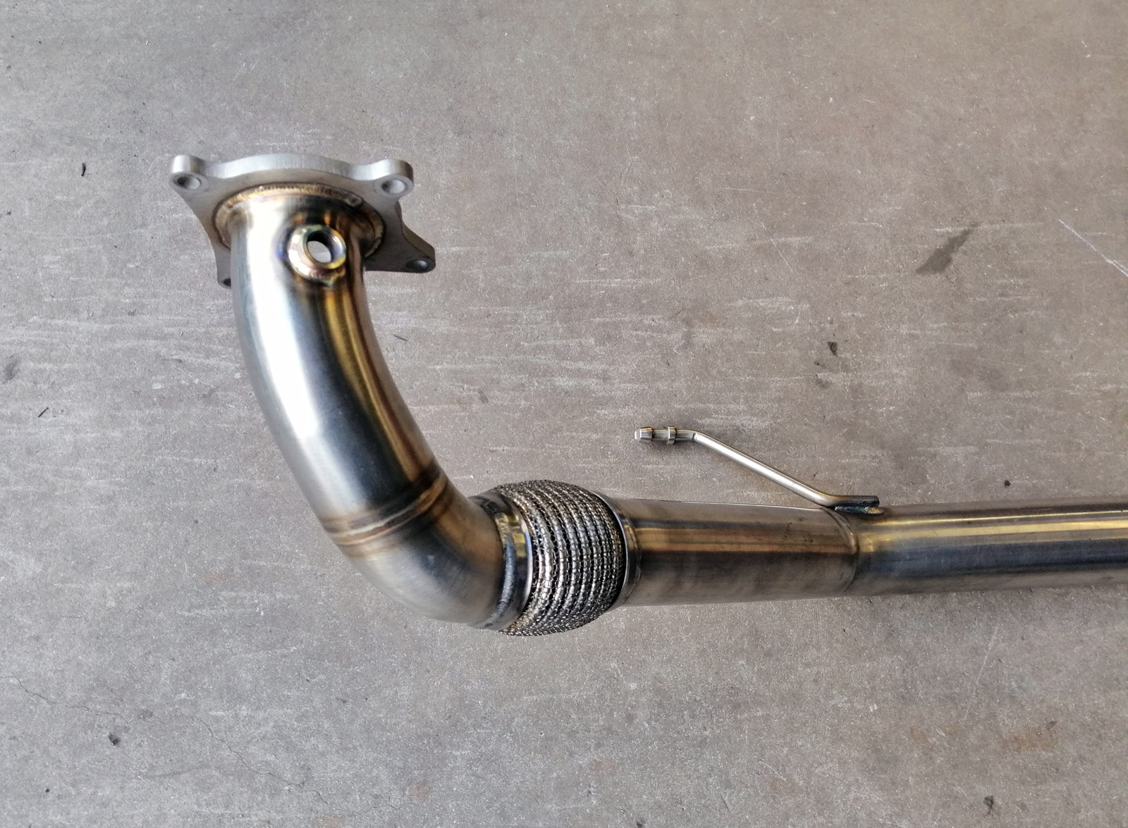 Audi S3 8P 2.0TFSi 3" Stainless Steel Decat Downpipe - Zaustworx