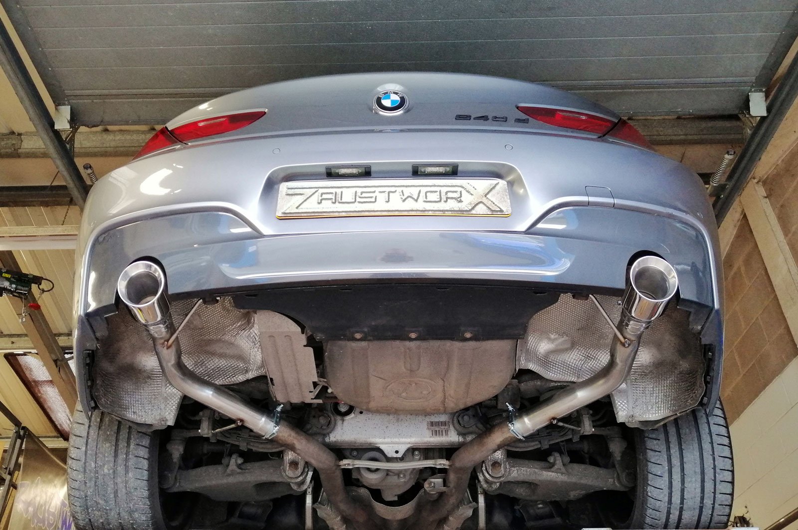 BMW 640d F12/F13 Rear Silencer Deletes - Zaustworx