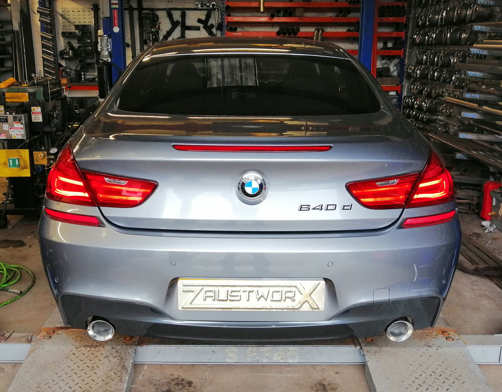 BMW 640d F12/F13 Rear Silencer Deletes - Zaustworx