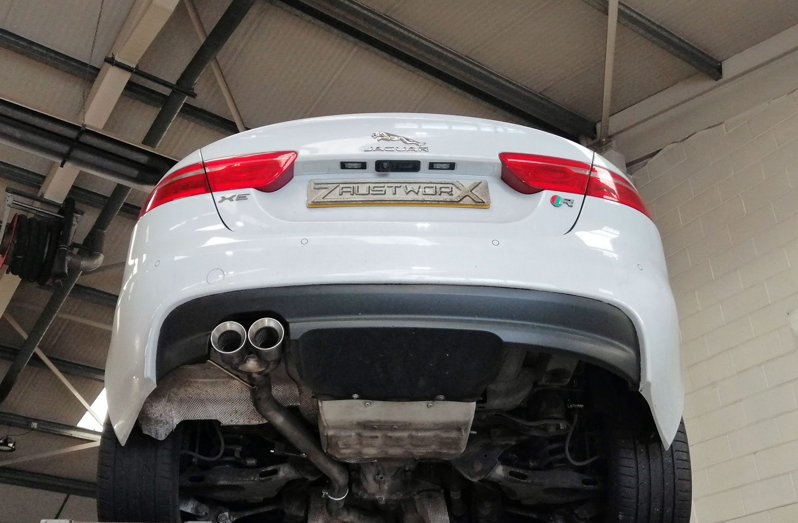 Jaguar XE 2.0d R Sport Cat back exhaust system Zaustworx