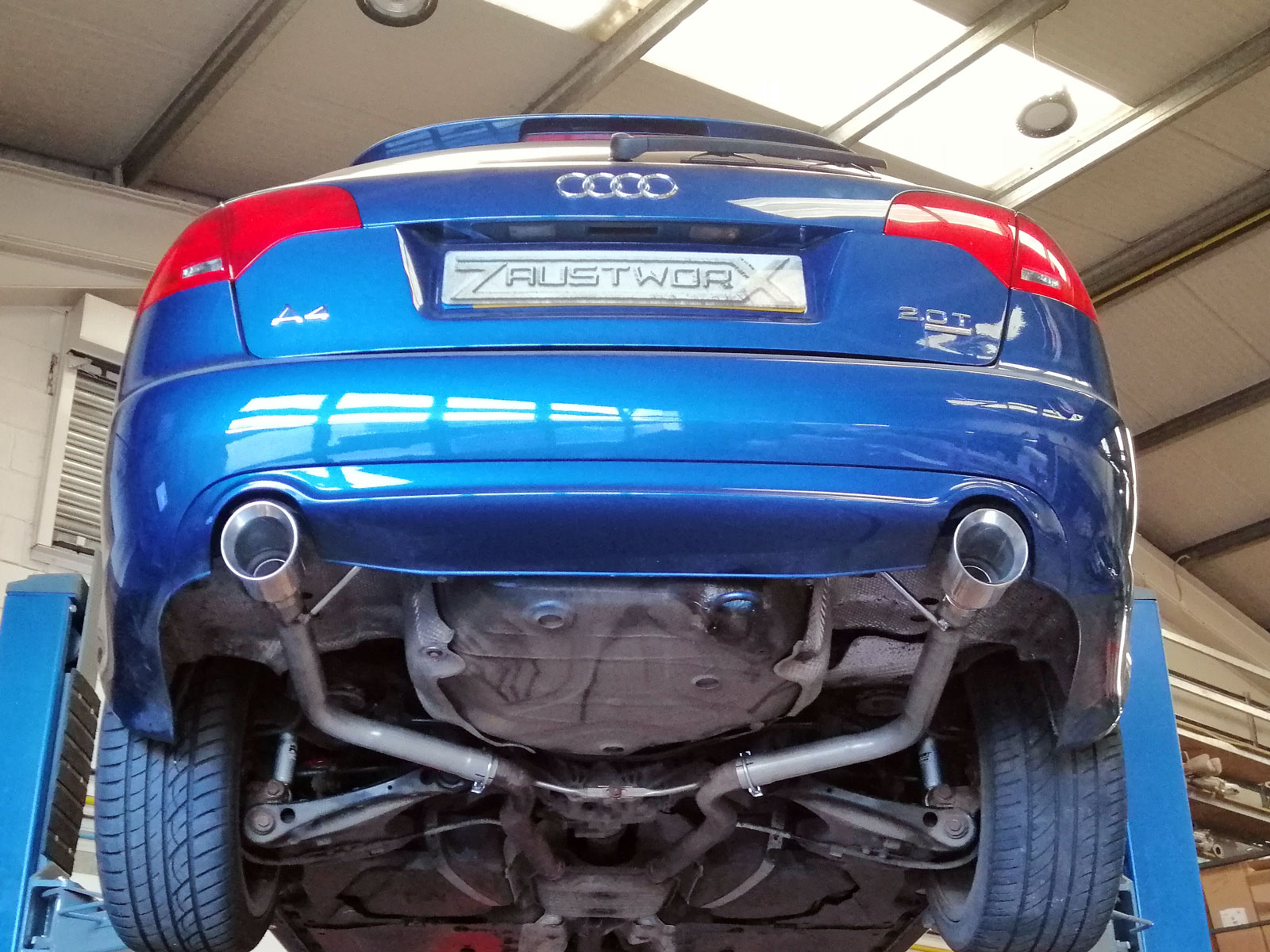 Audi a4 b7 2.0 tfsi exhaust store