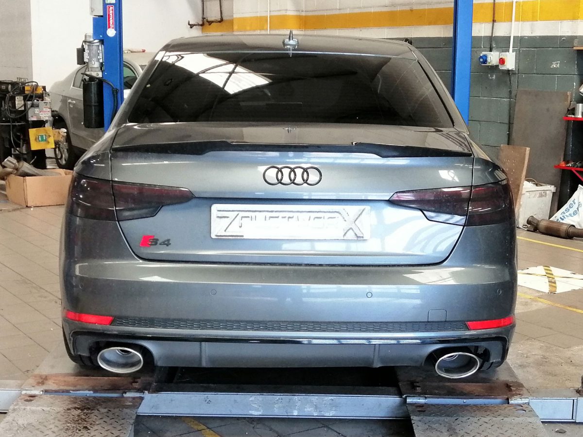 Audi S4 B9 Rear Silencer Deletes - Zaustworx
