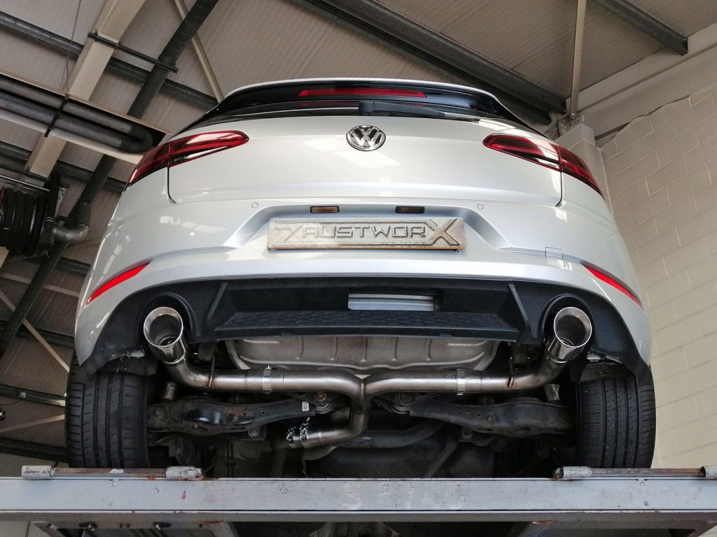 Volkswagen Golf Mk7 2.0 TDi - GTi Style Cat back exhaust - Zaustworx