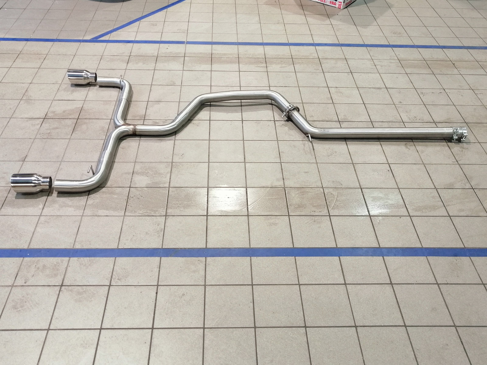 Volkswagen Golf Mk7 2.0 TDi - GTi Style Cat back exhaust - Zaustworx