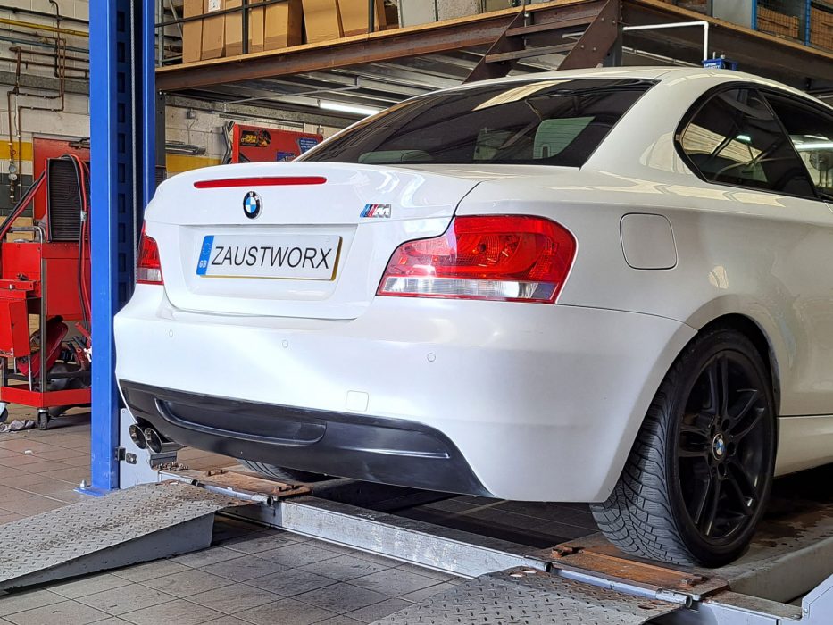 BMW 120d E82/E88 Rear Silencer Delete - Zaustworx