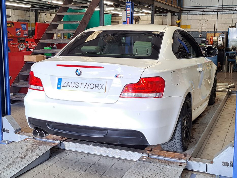 BMW 120d E82/E88 Rear Silencer Delete - Zaustworx