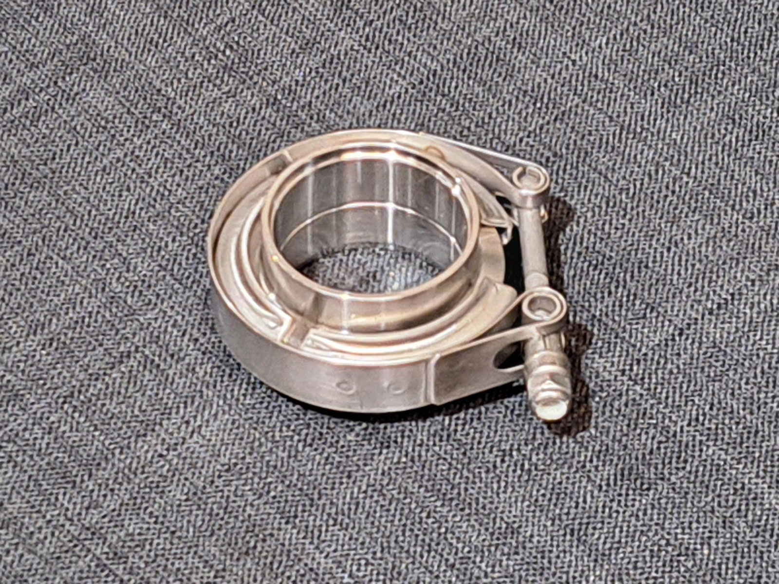 50mm V Band Flange and Clamp assembly - Zaustworx