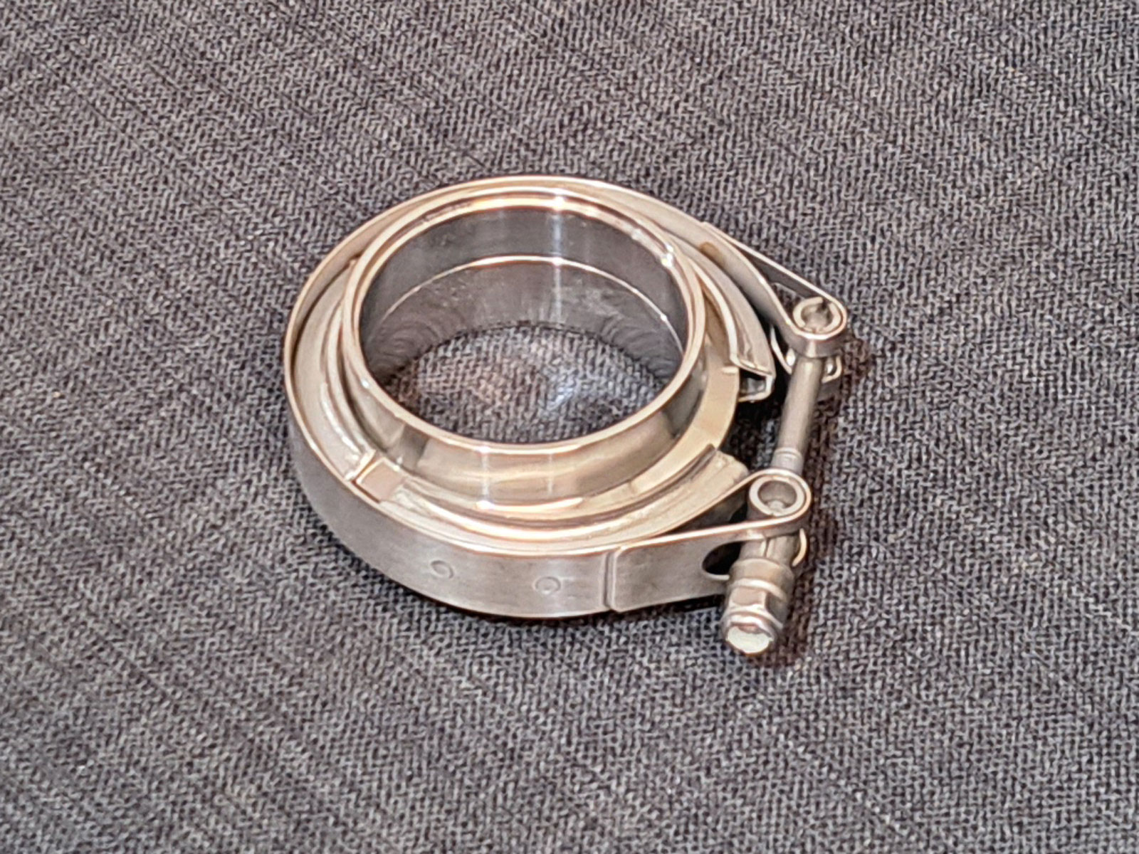 Wastegate Downpipe Clamp 2.5" (63mm) Stainless Steel V-Band Clamp ...