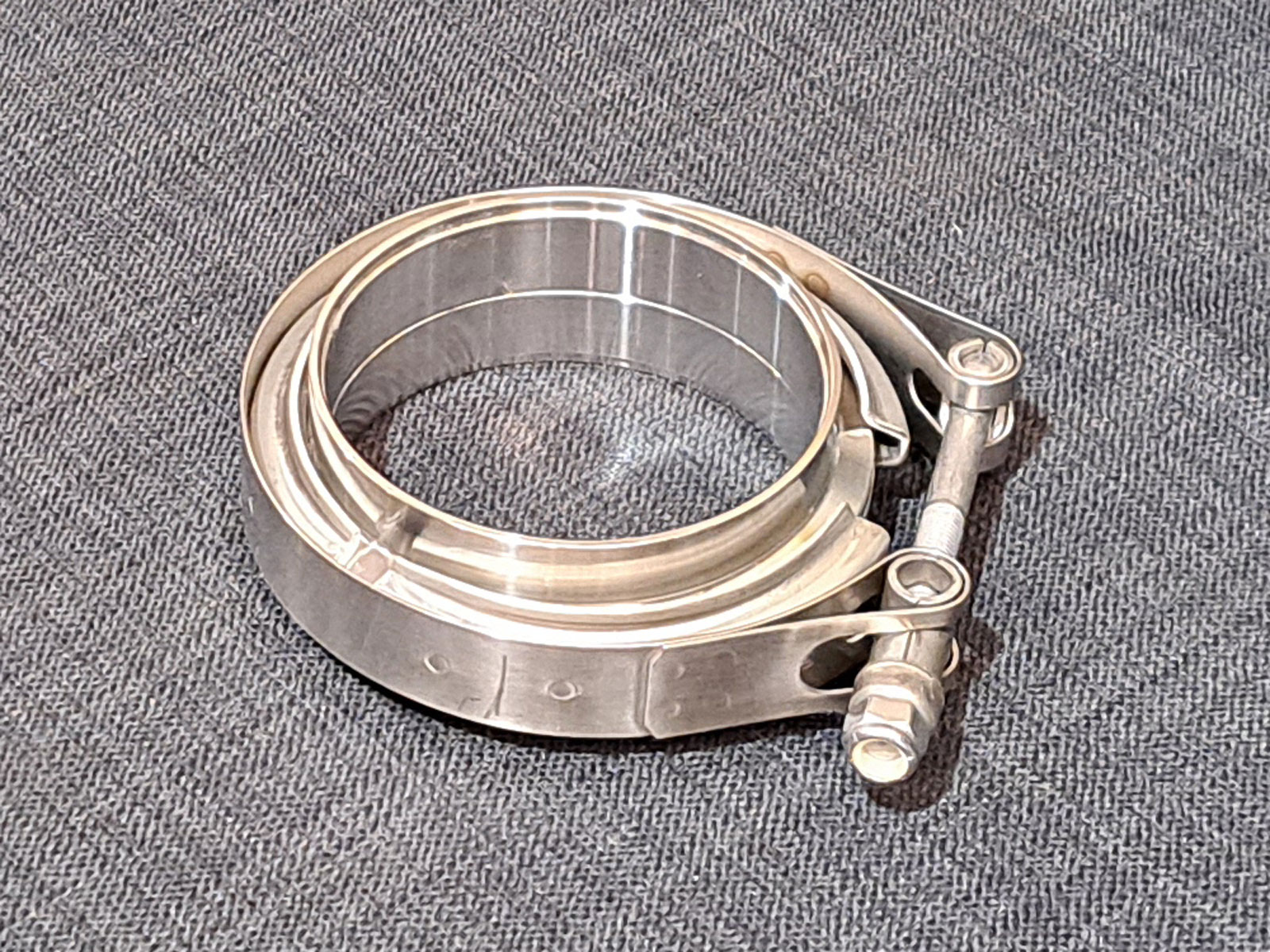 89mm V Band Flange and Clamp assembly - Zaustworx