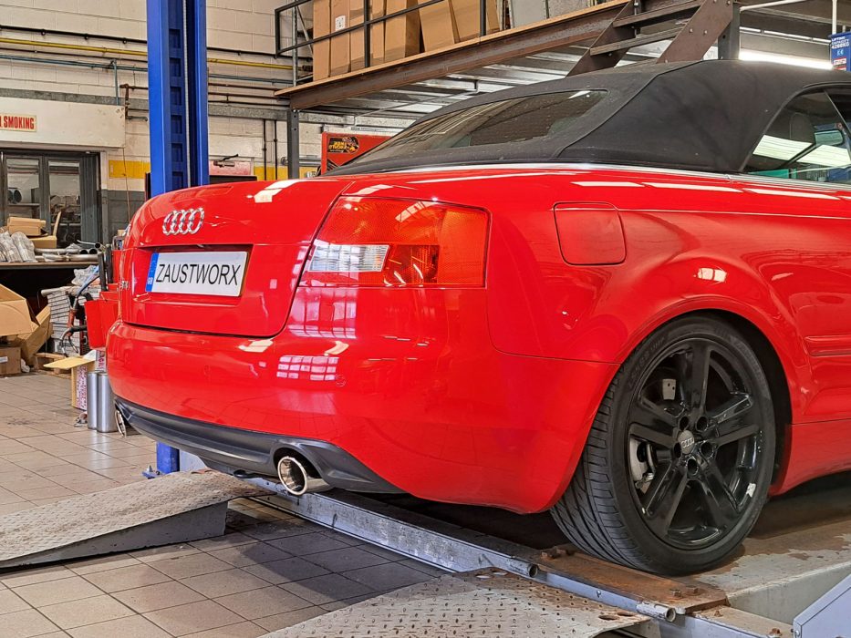 Audi S4 (B6) 4.2 V8 Rear Silencer Deletes - Zaustworx