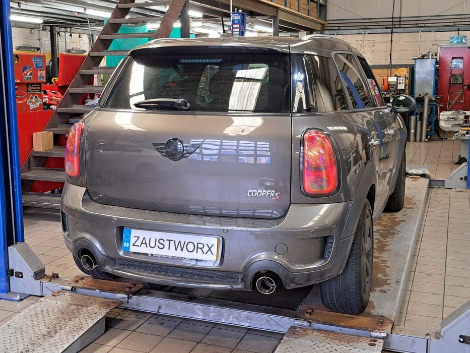 Mini Cooper S Countryman All4 ( R60 ) - Rear silencer delete - Zaustworx