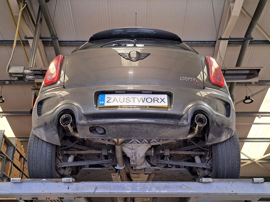 Mini Cooper S Countryman All4 ( R60 ) - Rear silencer delete - Zaustworx