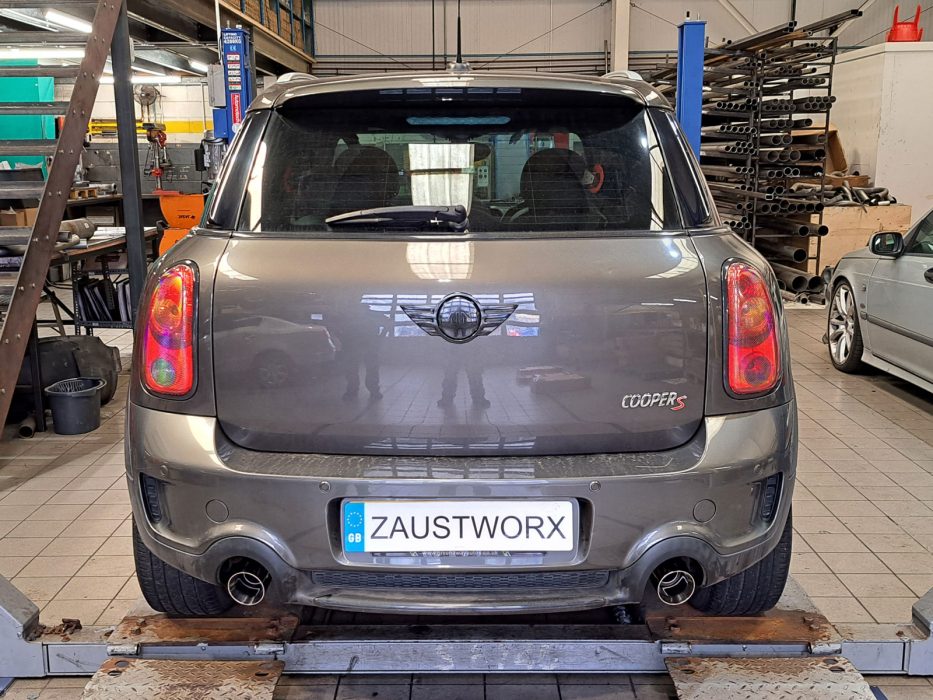 Mini Cooper S Countryman All4 ( R60 ) - Rear silencer delete - Zaustworx