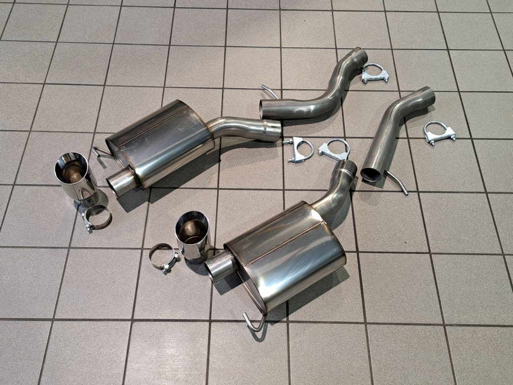 Jaguar XE-S 3.0 V6 Sport rear silencers - Zaustworx