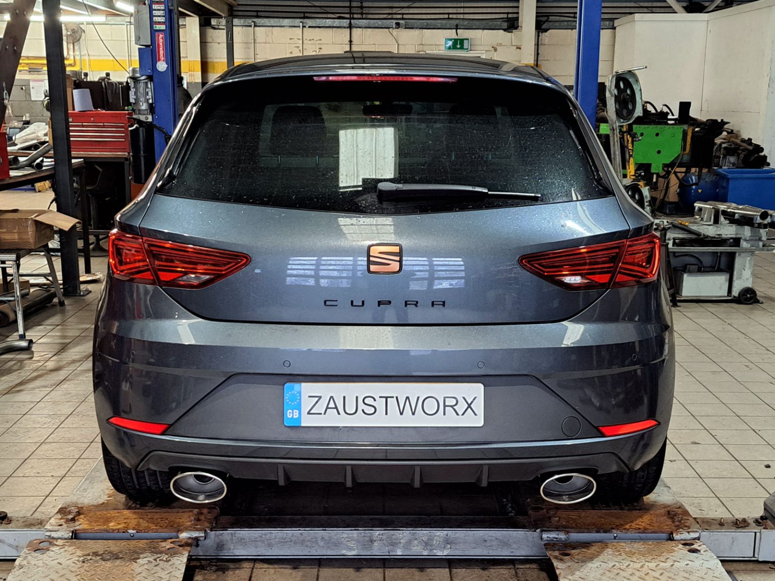 Seat Leon Cupra 300 Rear Silencer Delete - Zaustworx