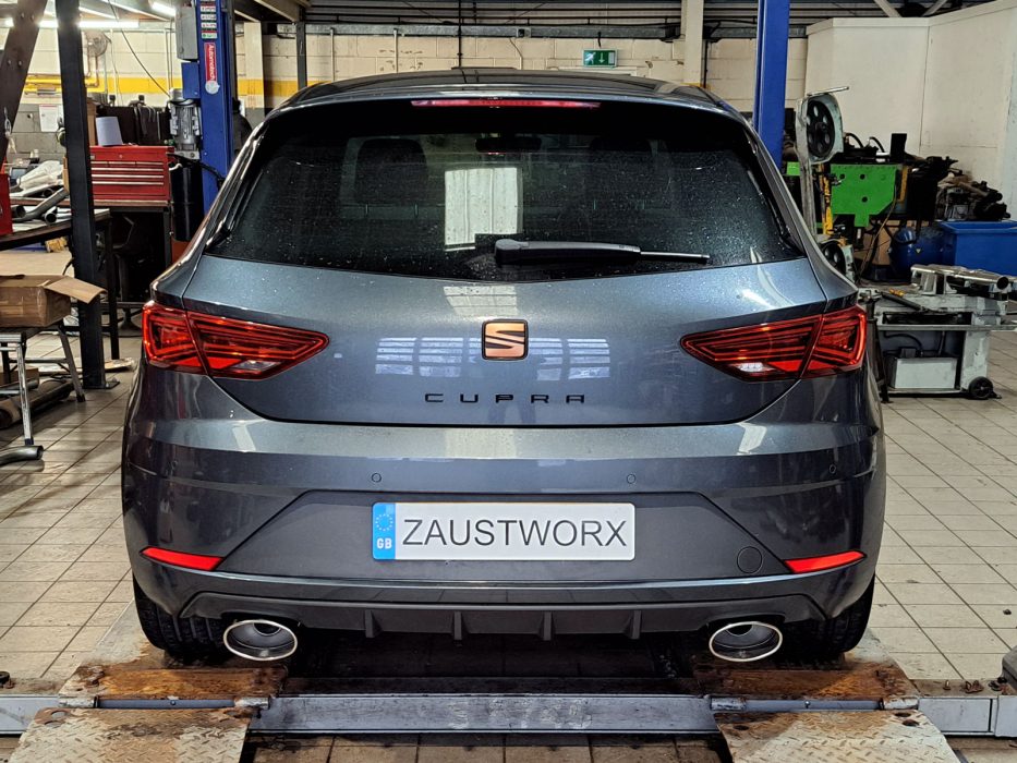 Seat Leon Cupra 290 2015-2017 Rear Silencer Delete - Zaustworx