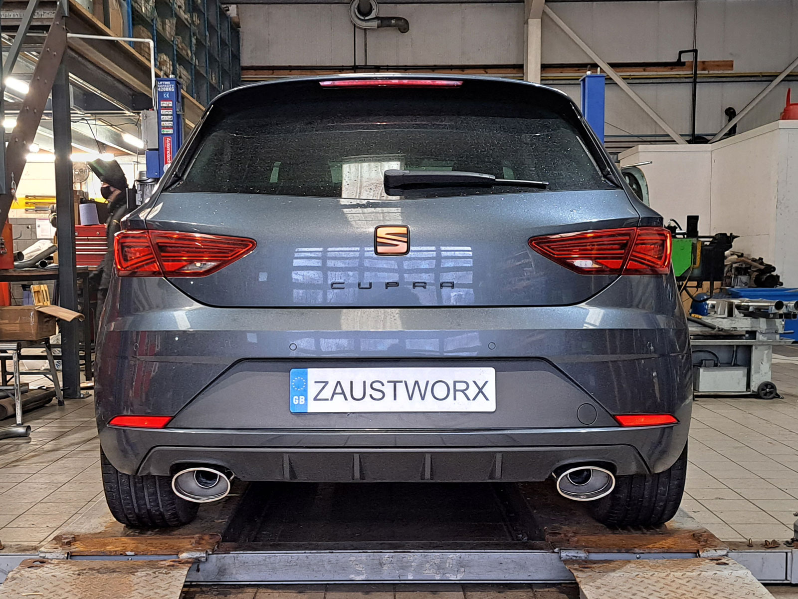 Seat Leon Cupra 290 2015-2017 Rear Silencer Delete - Zaustworx