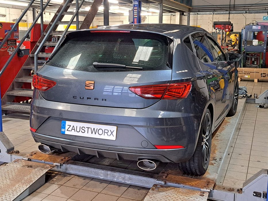 Seat Leon Cupra 300 Rear Silencer Delete - Zaustworx